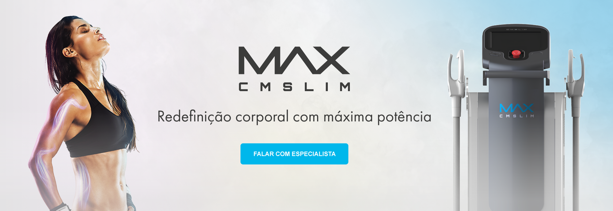 CMSlim MAX - Definição corporal com máxima potência