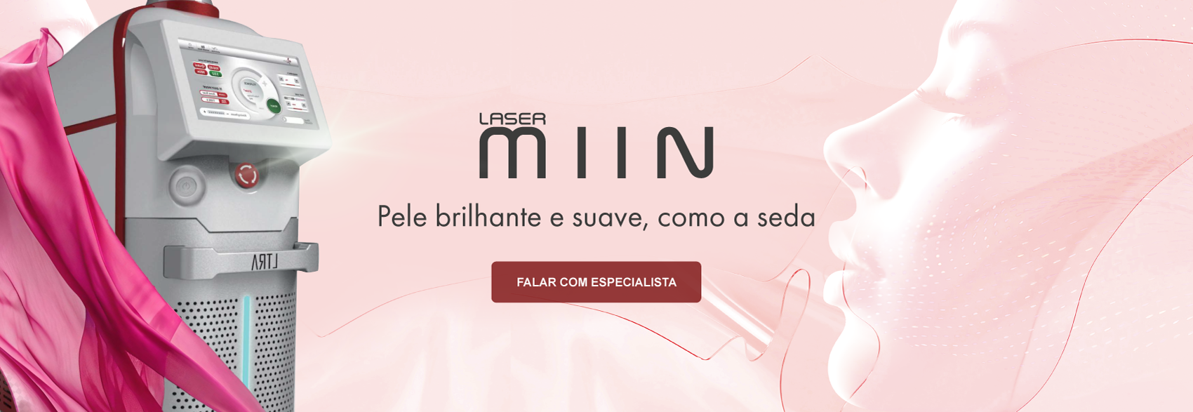 LASER MIIN - Alta eficiência de energia, com estabilidade de potência